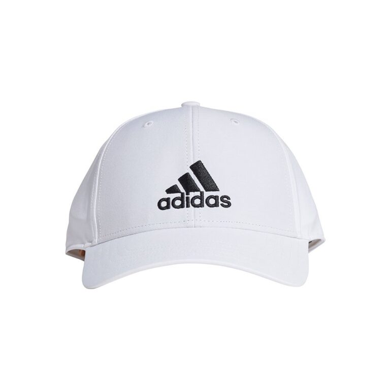 GORRA ADIDAS LIGHTWEIGHT EMBROIDERED WHITE - Padel Coronado